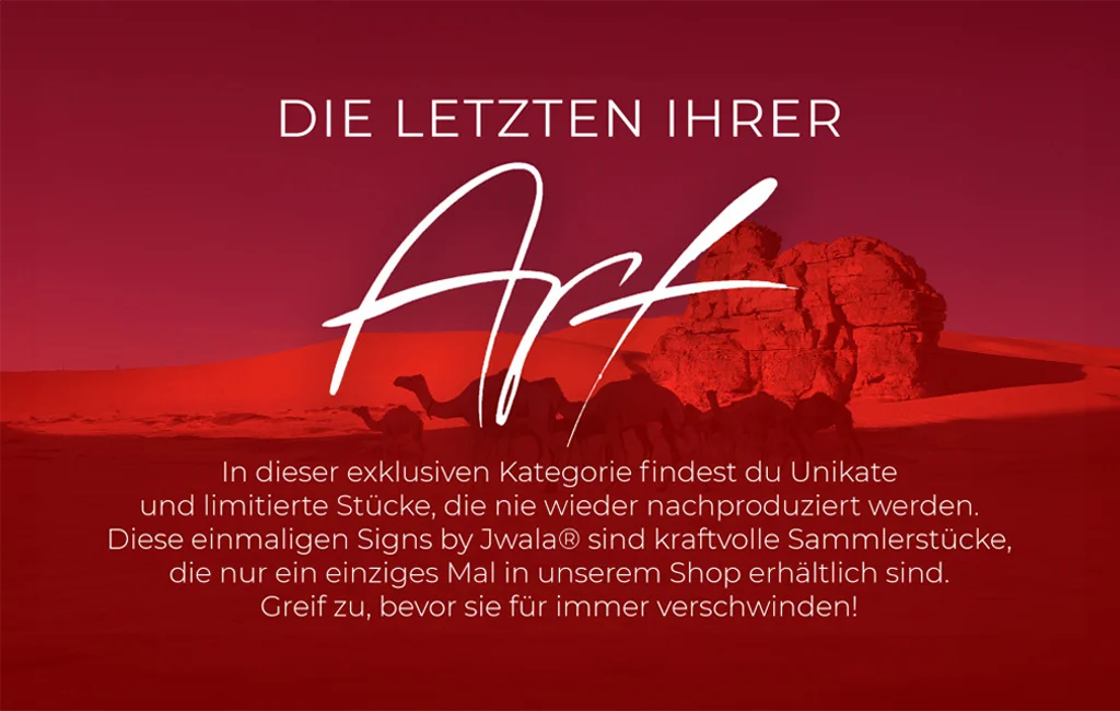 Letzte ihrer ART by Jwala® im SignShop – Unikate entdecken – SignShop.tirol